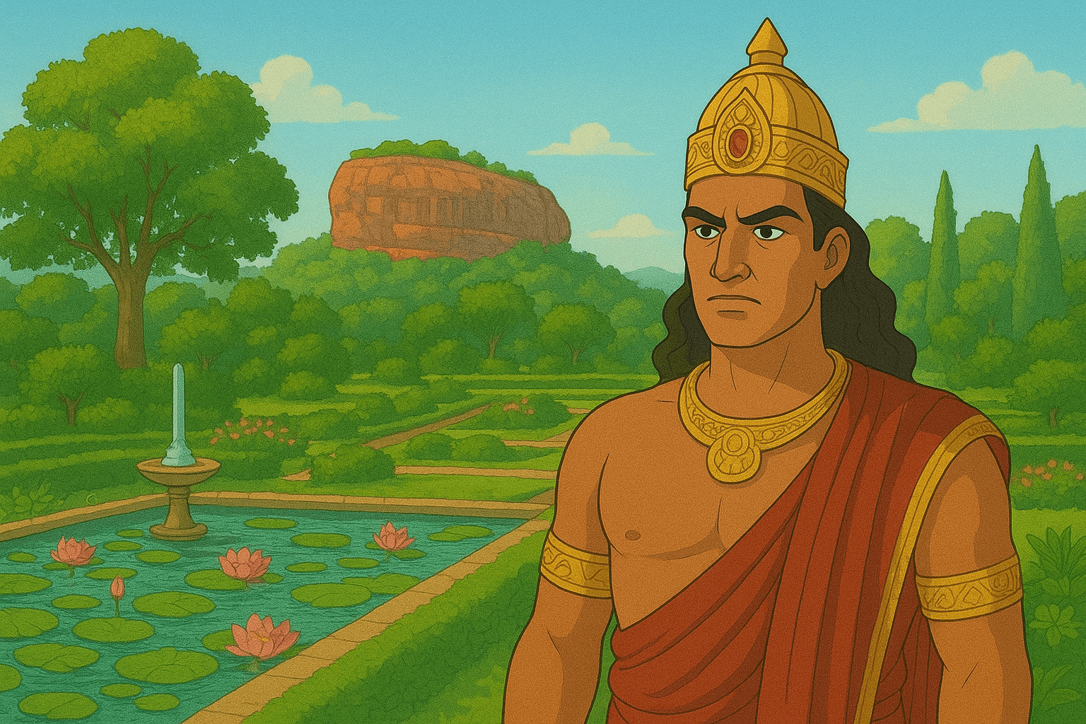 King Kashyapa: Builder of the Sigiriya Rock Fortress - Sigiriya Guide